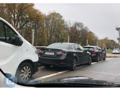 ZH 955230, Lexus GS (Zurich) License plate of Switzerland