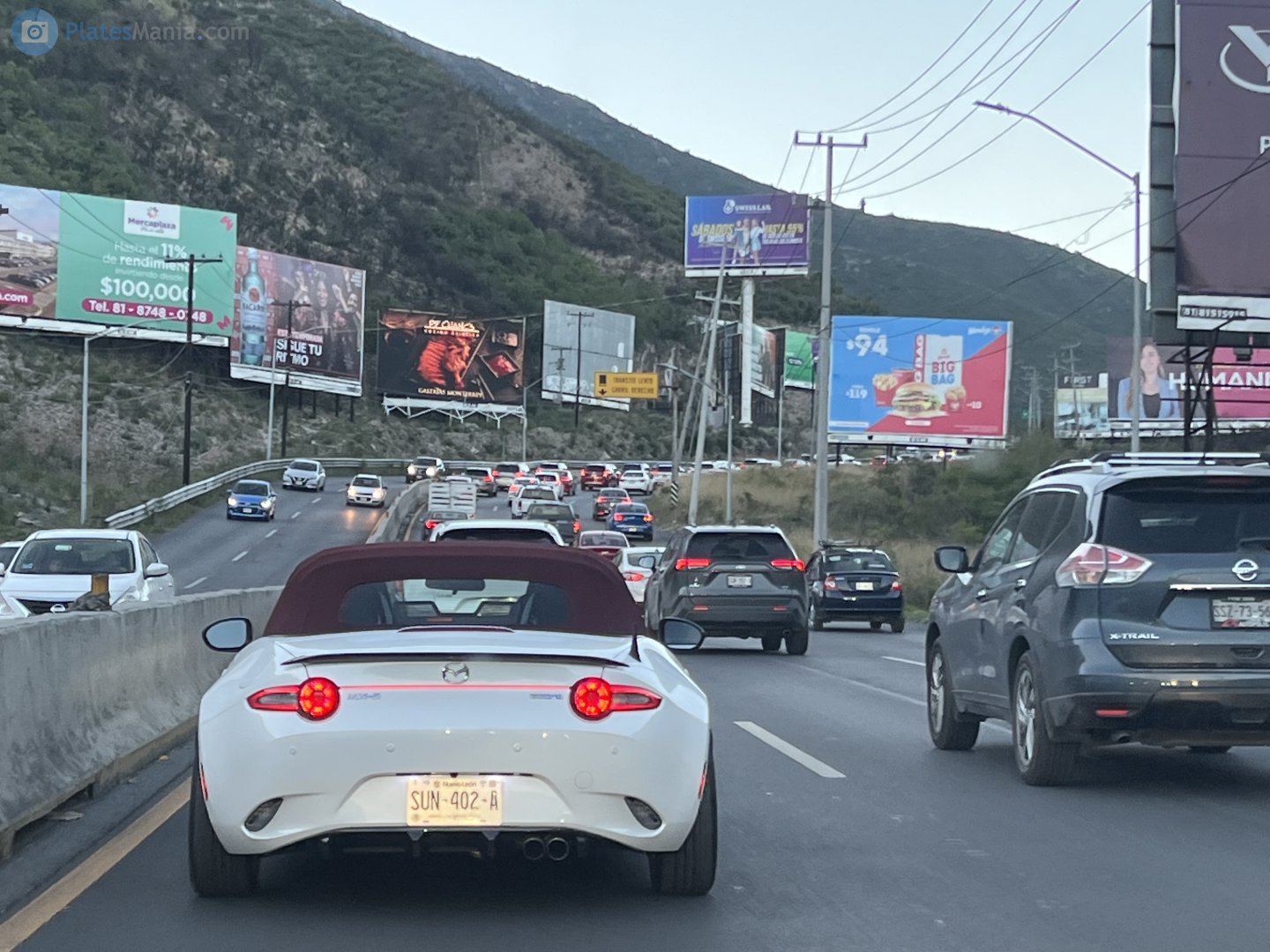 "SUN-402-A" photos Mazda MX-5/Miata. Mexico