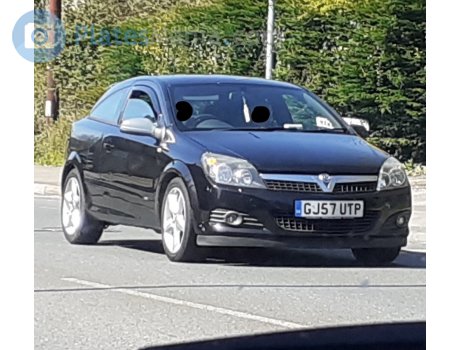 GJ57 UTP, Vauxhall Astra (Maidstone) License plate of the United Kingdom