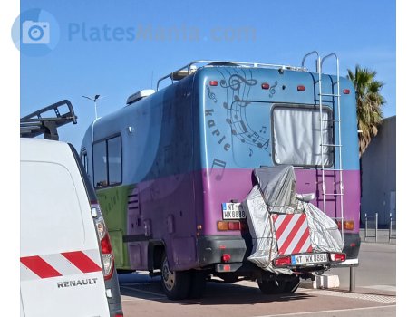 NT WX 8888, Mercedes-Benz (Esslingen District (Nürtingen)) German ...