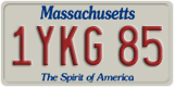 1YKG 85, Land Rover Range Rover Sport (Massachusetts) License plate of ...