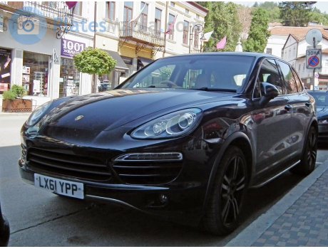 LX61 YPP, Porsche Cayenne (Sidcup) License plate of the United Kingdom