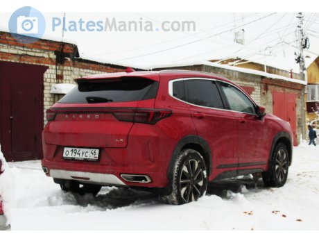 о194ус46, Exeed (CheryExeed, Xingtu) LX (Zhuifeng) (Kursk Oblast ...