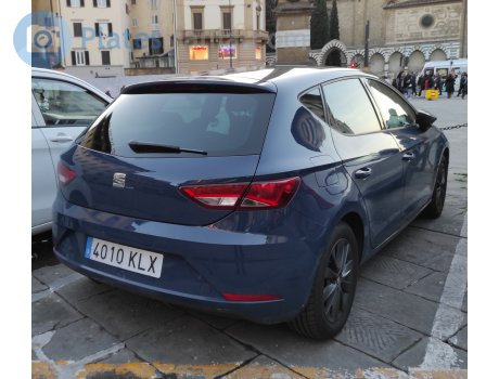 4010 KLX, SEAT León , License plates of Spain