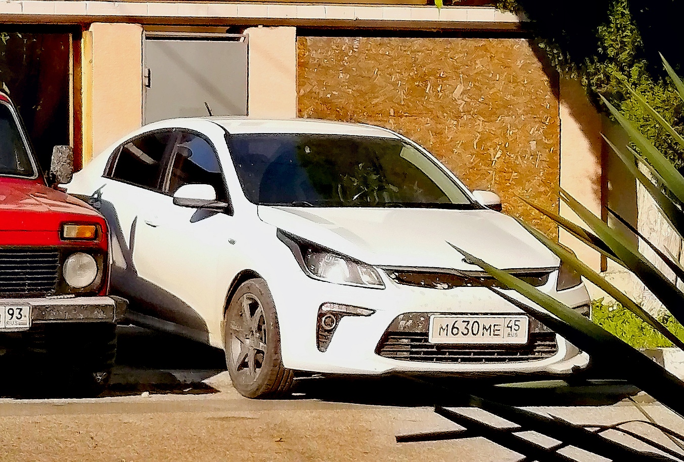 "м 630 ме 45" photos KIA Rio. Russia