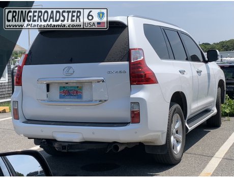 50NICK, Lexus GX (Florida) License plate of the USA