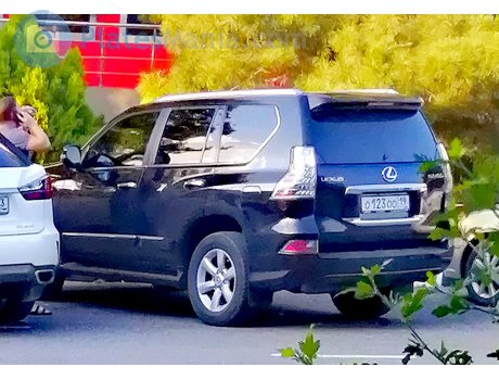 о123оо19, Lexus GX (Republic of Khakassia) License plate Russia