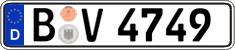 B V 4749, Scania Citywide (Berlin City) German license plate