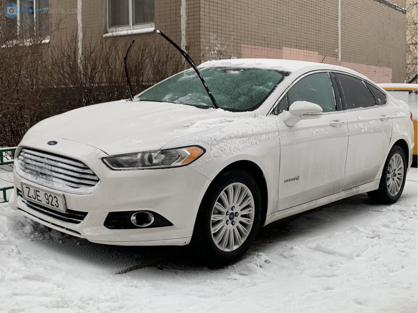 "ZJE 923" photos Ford Fusion. Non-recognized and partially recognized ...