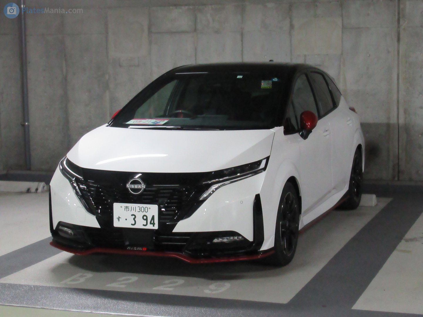 "市川 300 す 394" photos Nissan Note. Japan