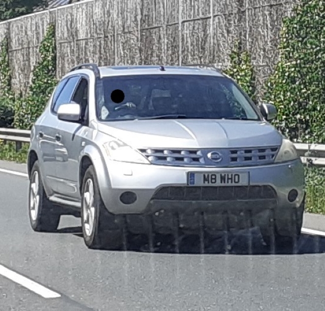 "M8WHO" photos Nissan Murano. United Kingdom