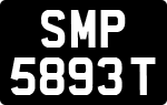 SMP 5893 T, Honda Shuttle , License plate of Singapore