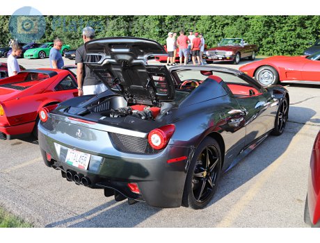 ITAL458, Ferrari 458 (Wisconsin) License plate of the USA