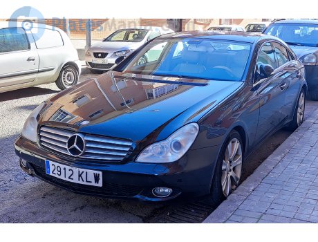 2912 KLW, Mercedes-Benz CLS-Klasse , License plates of Spain