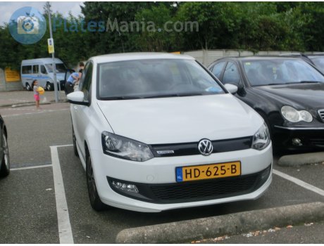 HD-625-B, Volkswagen Polo , License plate of the Netherlands