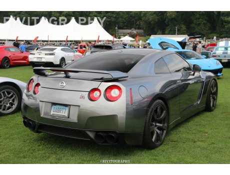 0ABRT7, Nissan GT-R (Connecticut) License plate of the USA