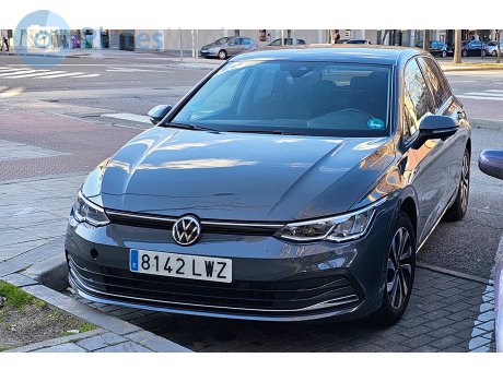 8142 LWZ, Volkswagen Golf , License plates of Spain