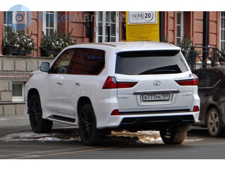 в777рк159, Lexus LX (Perm Krai) License plate Russia