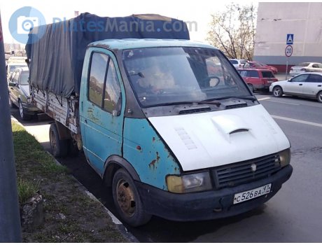 с526ва97, GAZ 3302 ГАЗель (Moscow City) License plate Russia