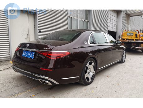 粤A·51FB3, Mercedes-Benz S-Klasse (Guangzhou City) License plate of China