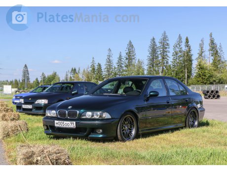 м005оо99, BMW M5 (Moscow City) License plate Russia