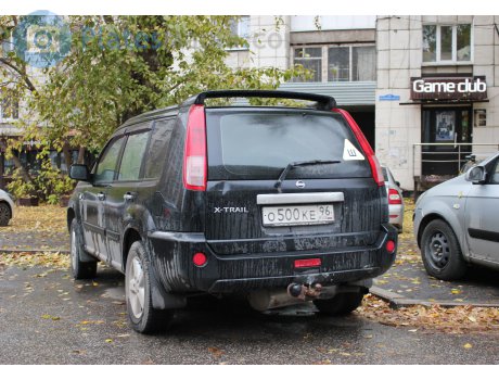 о500ке96, Nissan X-Trail (Sverdlovsk Oblast) License plate Russia