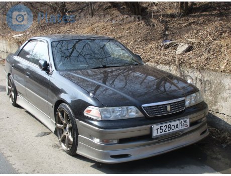 т528оа125, Toyota Mark II (Maritime (Primorye) Krai) License plate Russia