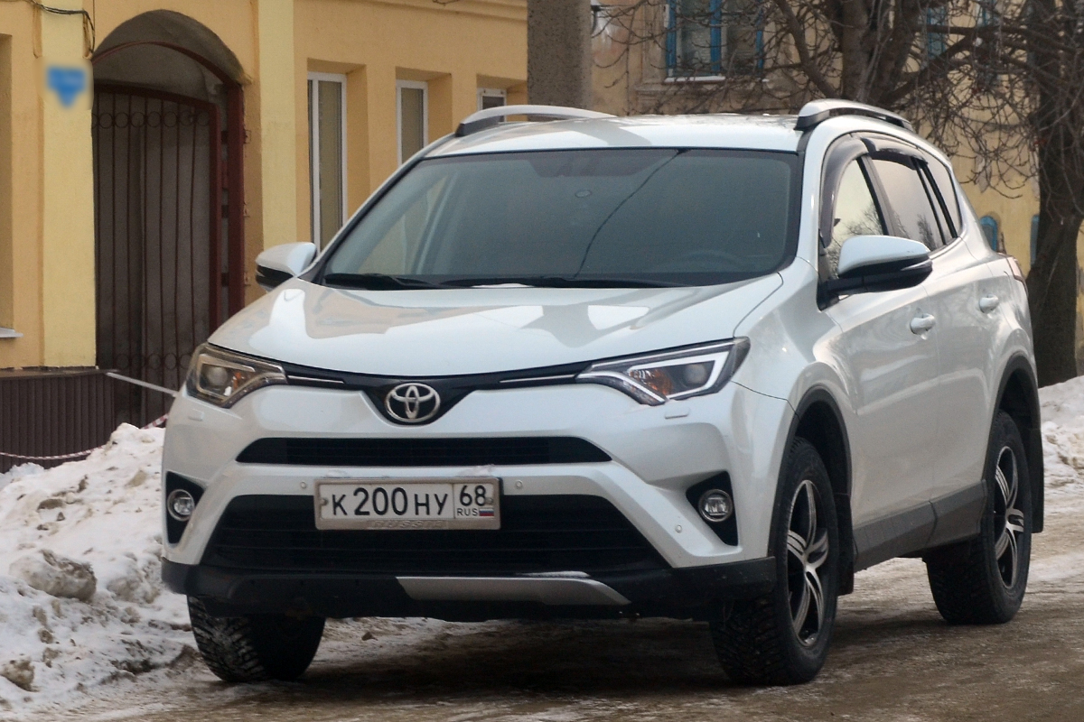 "к 200 ну 68" photos Toyota RAV4. Russia