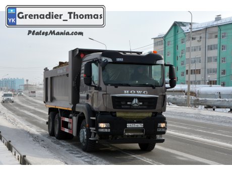 о633не14, CNHTC (Sinotruk) Howo / Sitrak G/T-Series (Republic of Sakha ...