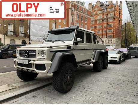 ‎١١١‎ ‎ھ ل أ‎ / 111 ALH, Mercedes-Benz G-Klasse License plate of Saudi ...