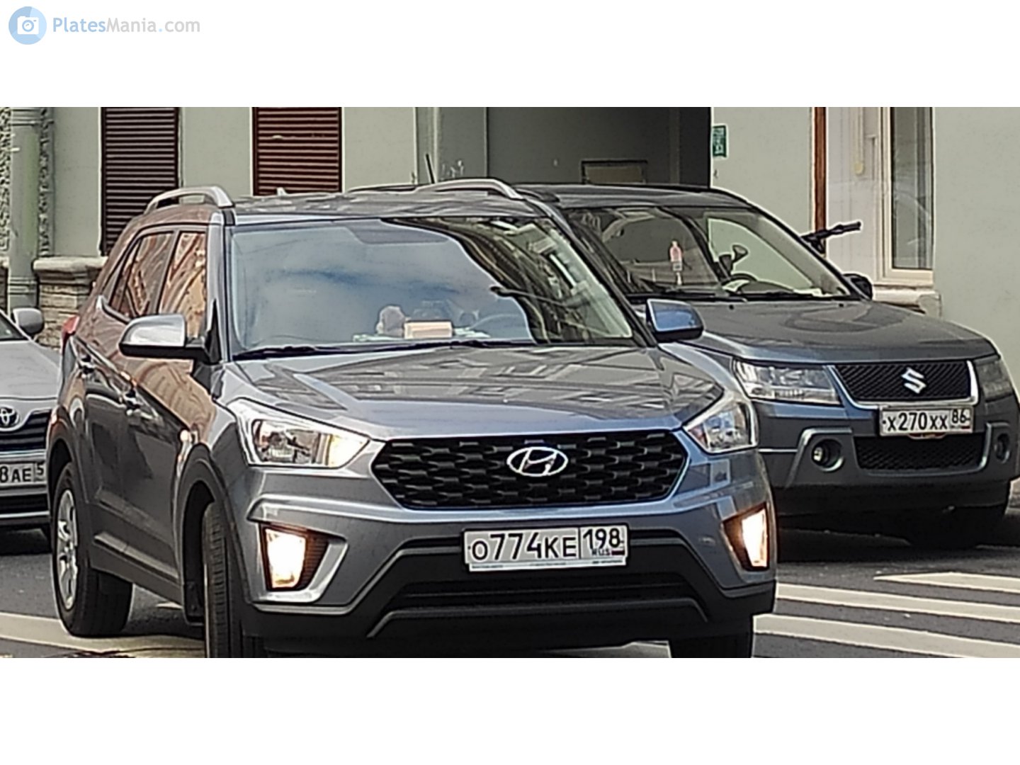 "о 774 ке 198" photos Hyundai Creta. Russia