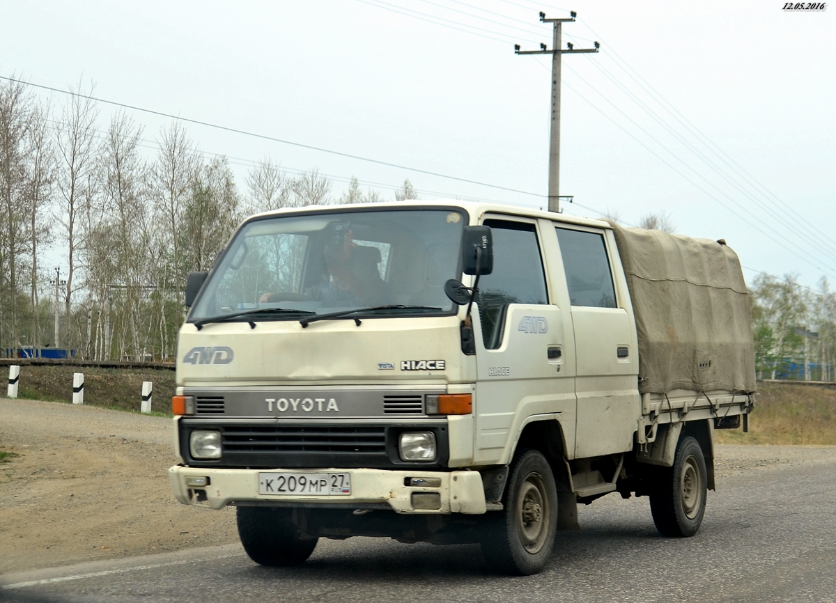 "к 209 мр 27" photos Toyota HiAce. Russia