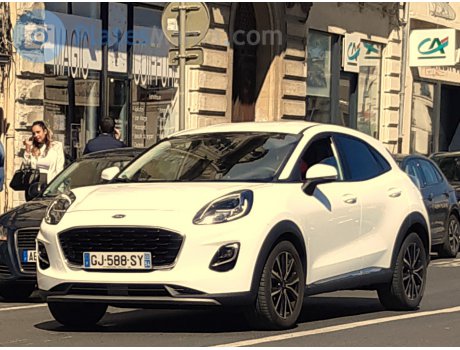 GJ-588-SY, Ford Puma (Meurthe-et-Moselle) French license plate