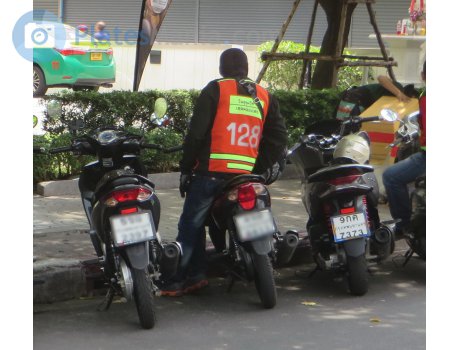 9กค 7373, Honda PCX Series (Bangkok) License plate of Thailand