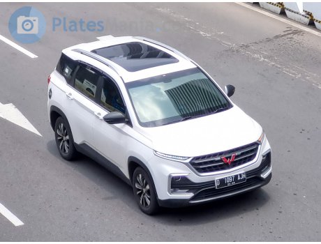 D 1097 AJH, Wuling Almaz (West Java (Bandung)) License plate of Indonesia