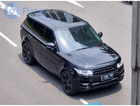B 2068 PBP, Land Rover Range Rover Sport (Jakarta, Banten (Tangerang ...