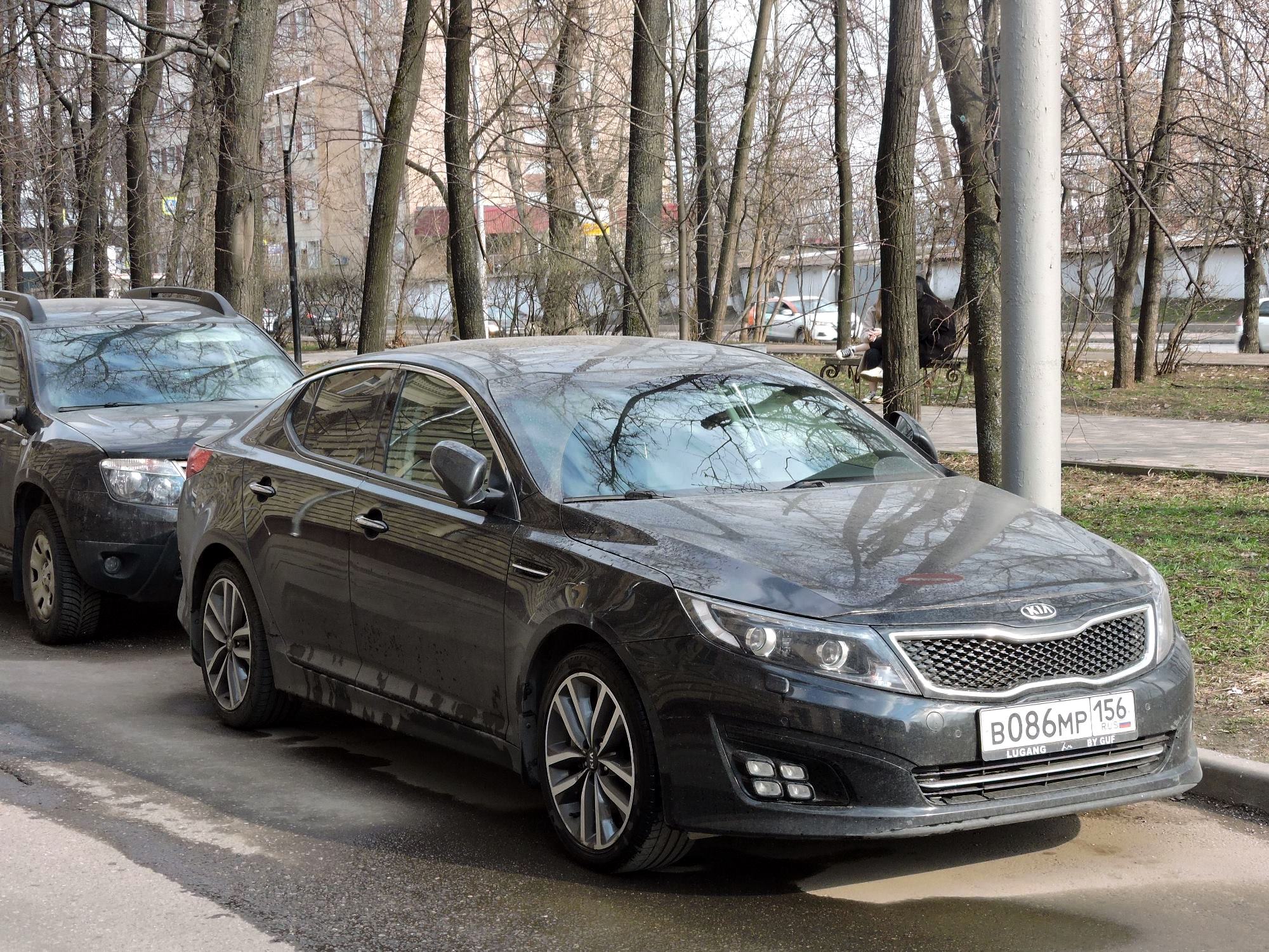 "в 086 мр 156" photos KIA Optima. Russia