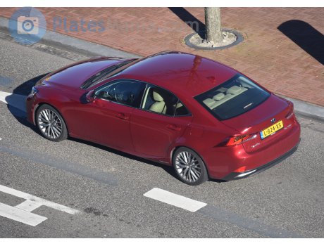 L-824-XS, Lexus IS , License plate of the Netherlands