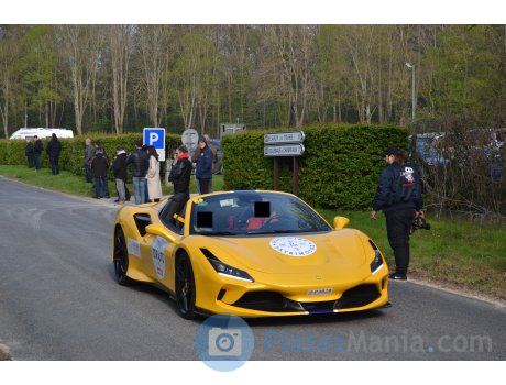 P 3828, Ferrari F8 , License plate of Andorra