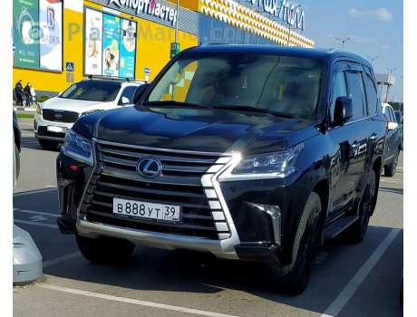 "в 888 ут 39" photos Lexus LX. Russia
