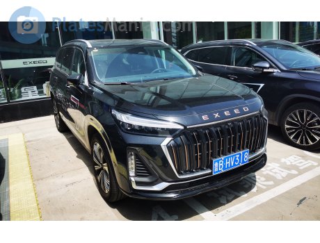 鲁B·HV318, Exeed (CheryExeed, Xingtu) Lanyue (Qingdao City) License ...