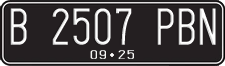 B 2507 PBN, Audi TTS (Jakarta, Banten (Tangerang), West Java (Bekasi ...