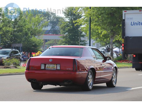 ATF 109, Cadillac Eldorado (Michigan) License plate of the USA
