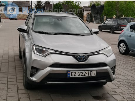 EZ-222-ID, Toyota RAV4 , License plate of Georgia