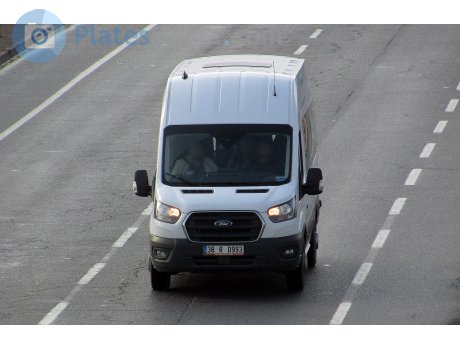38 R 0993, Ford Transit (Kayseri) License plate of Turkey