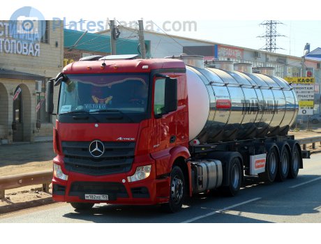 м182хе159, Mercedes-Benz Actros (Perm Krai) License plate Russia