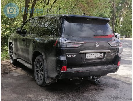 в444хт190, Lexus LX (Moscow Oblast) License plate Russia