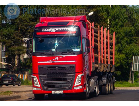 м454ср76, Volvo FH (Yaroslavl Oblast) License plate Russia