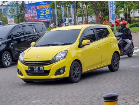 A 1599 WH, Daihatsu Ayla (Banten (west)) License plate of Indonesia