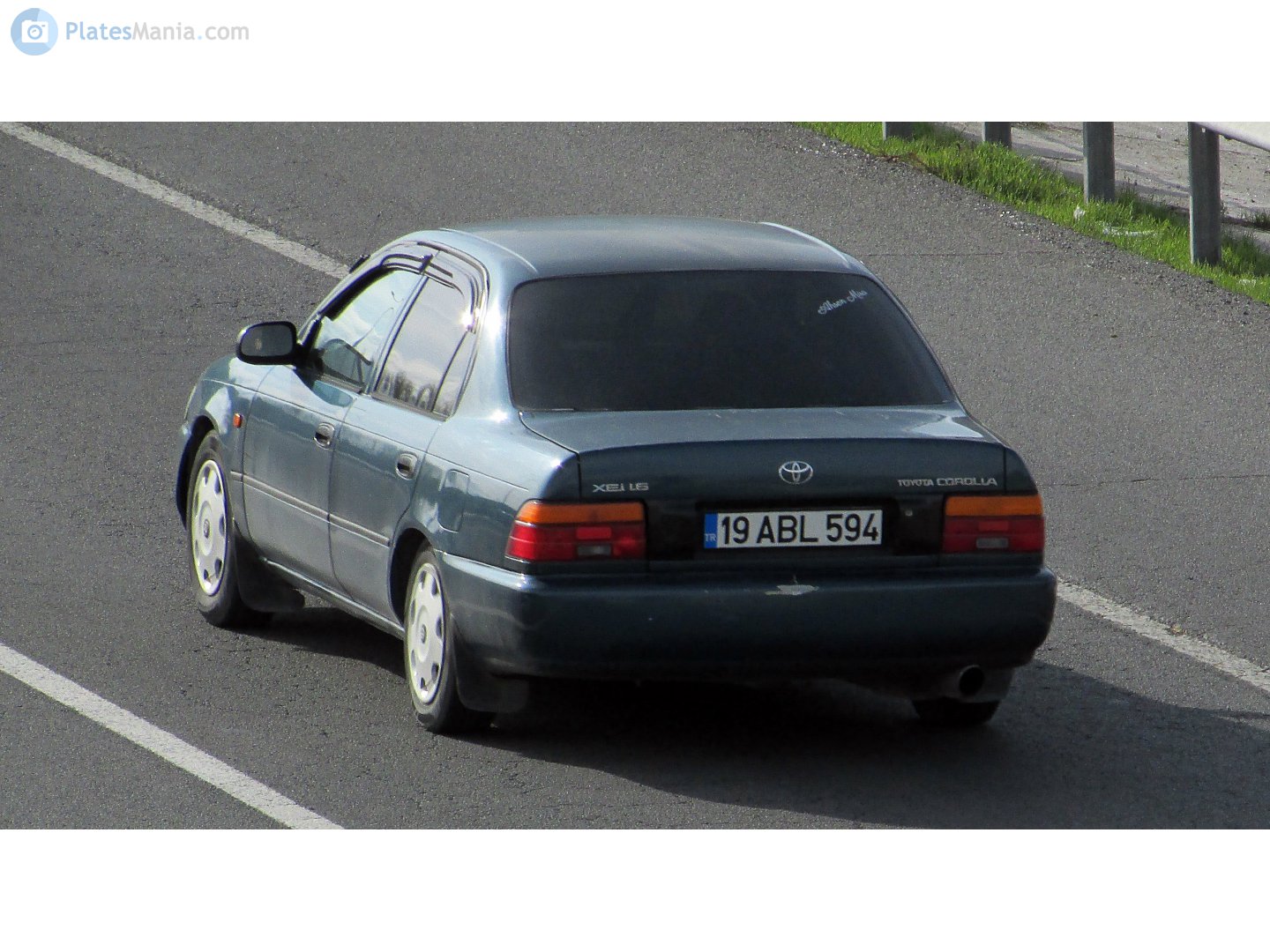 "19 ABL 594" photos Toyota Corolla. Turkey